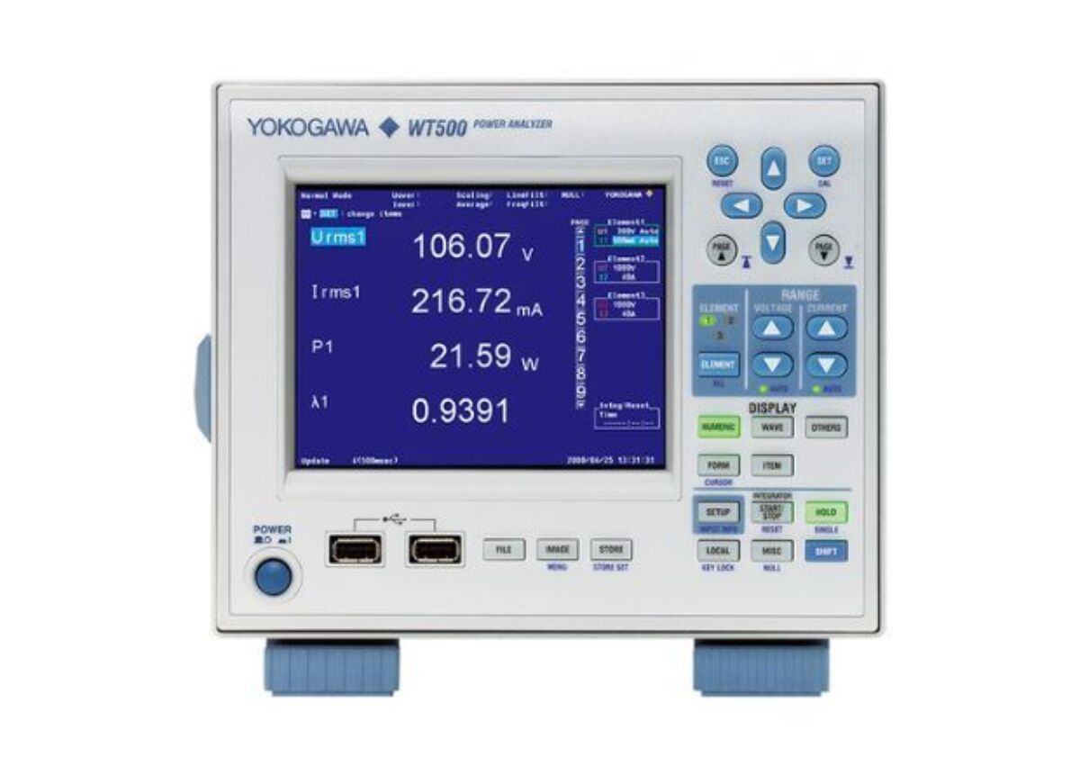 Yokogawa WT500 Leistungsmessgerät | Emitec Industrial